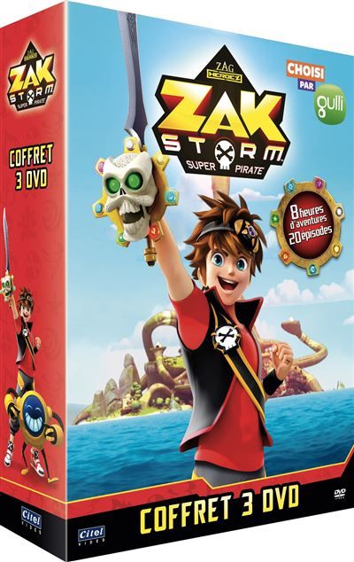 Zak Storm Saison 1 Volumes 1, 2 et 3 DVD - CITEL VIDEO - Pickture