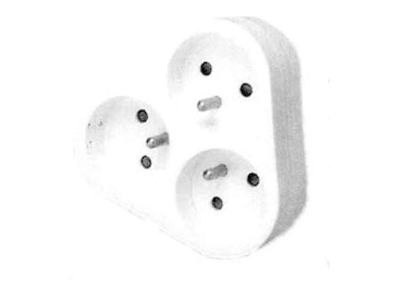 Multiprise triple TRIANGLE - Conforama - Pickture