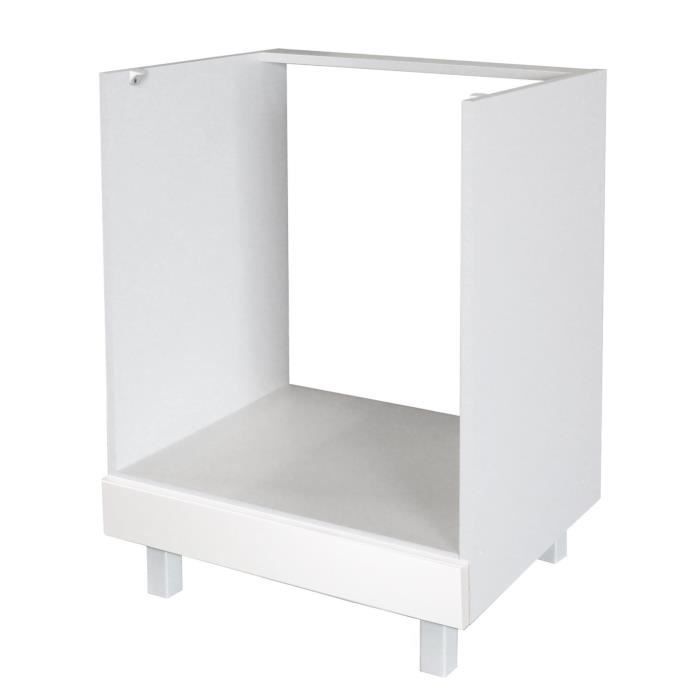 Caisson four 60 cm - Blanc Super Mat - Pickture