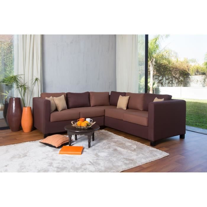 SAVANA Canapé XL d'angle fixe 5 places - - Pickture