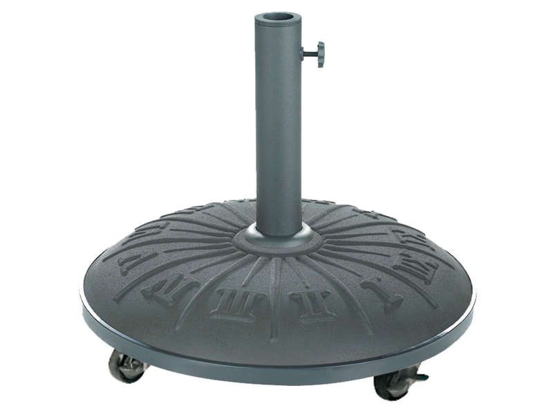 Pied de parasol 38 cm à roulettes JAKARTA - Conforama - Pickture Pied de parasol 38 cm à roulettes JAKARTA - Conforama - Pickture