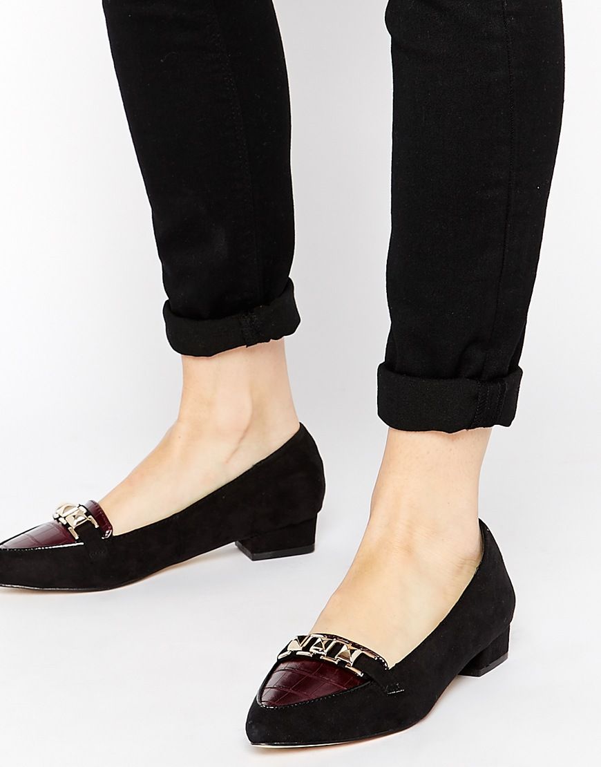 Ravel - Chaussures en cuir plates et pointues - Ravel - Pickture