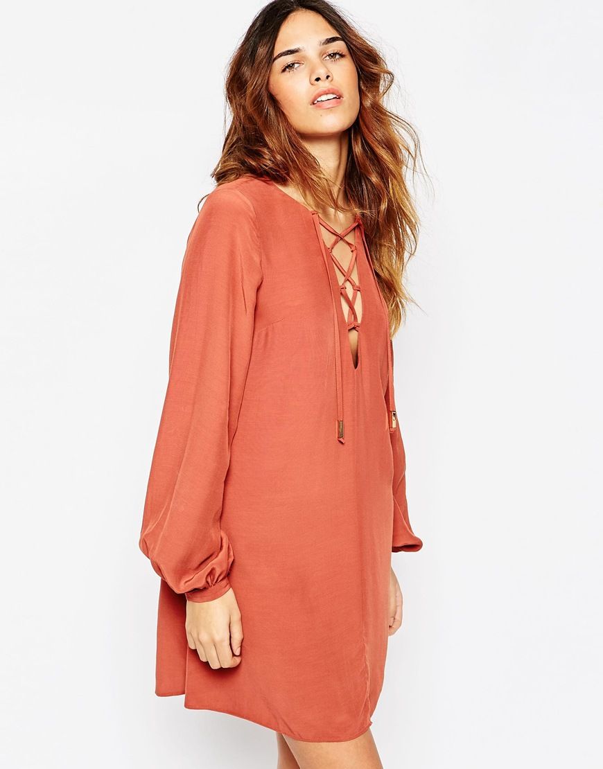 ASOS - Jolie robe avec lacets sur le devant - Asos - Pickture