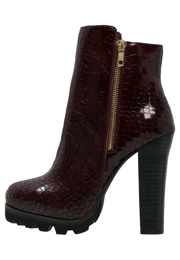 Buffalo Bottines à talons hauts burgundy - Buffalo - Pickture