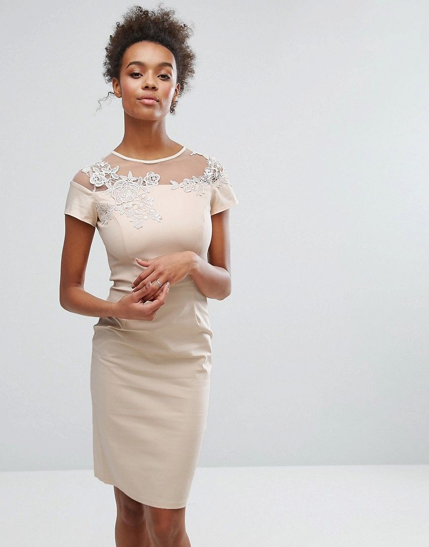 Paper Dolls - Robe à fleurs avec empiècement en - Paper Dolls - Pickture