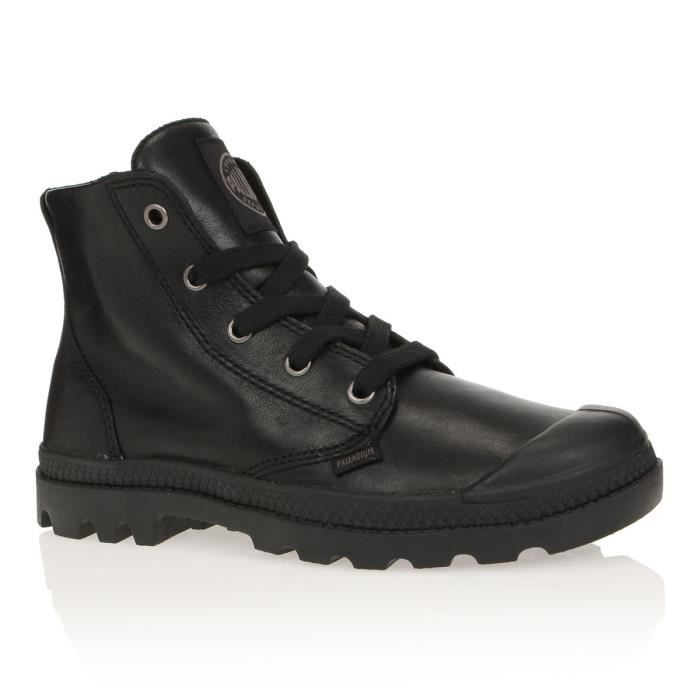 PALLADIUM Baskets Pampa Hi Leather Femme - Palladium - Pickture