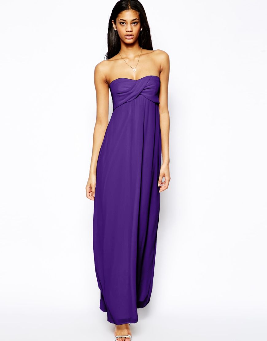 ASOS - Maxi robe bandeau - Asos - Pickture